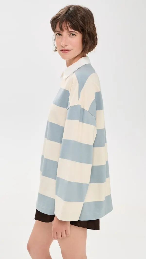 Strut This Chester Long Sleeve Rugby Shirt