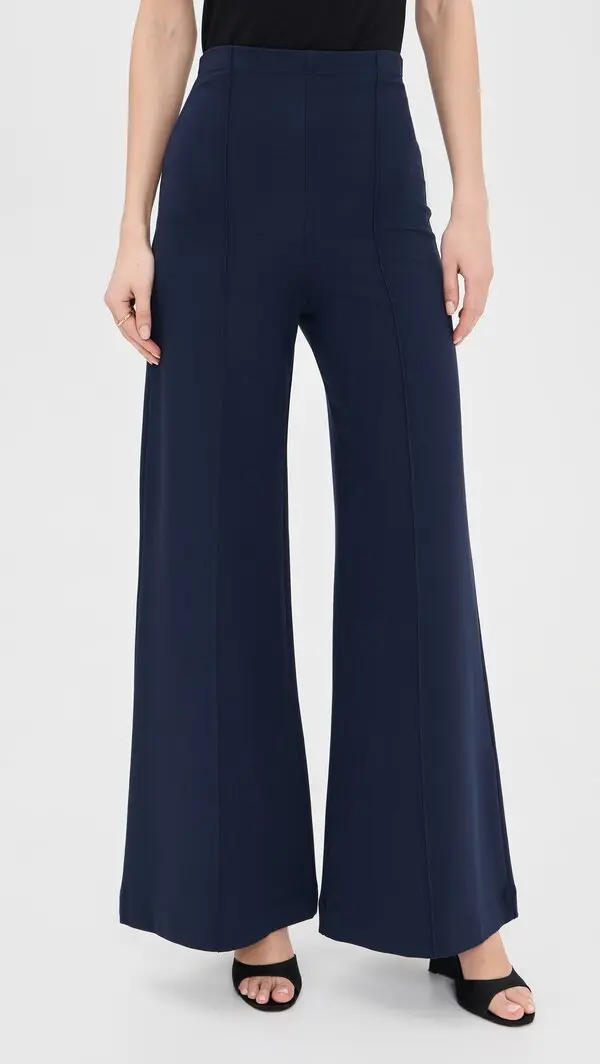 RIPLEY RADER Ponte Knit Wide Leg Pants