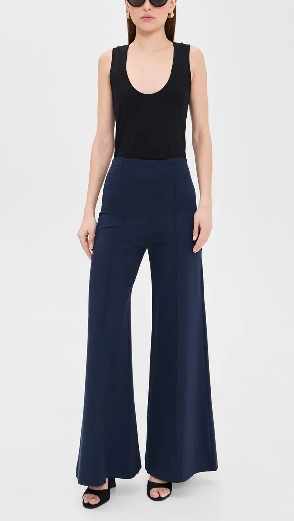 RIPLEY RADER Ponte Knit Wide Leg Pants