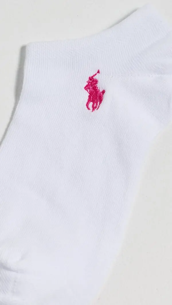 Polo Ralph Lauren Ultra Low Cut Flat Knit Socks 6-pack