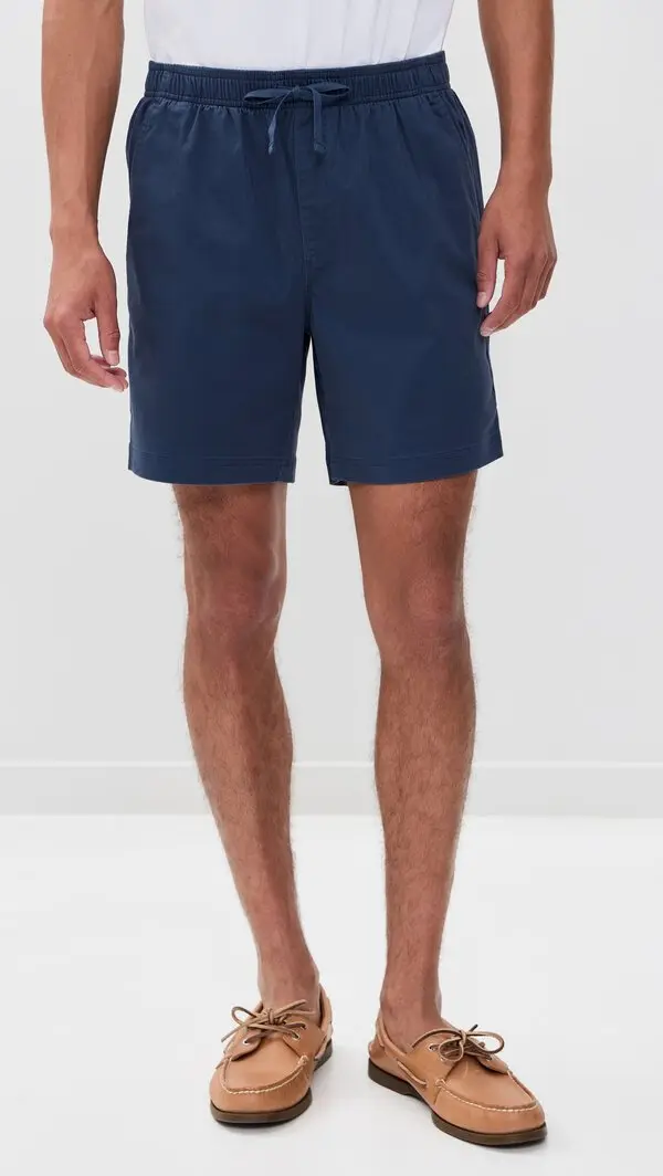 FAIR HARBOR Horizon Pull-on Shorts - Navy
