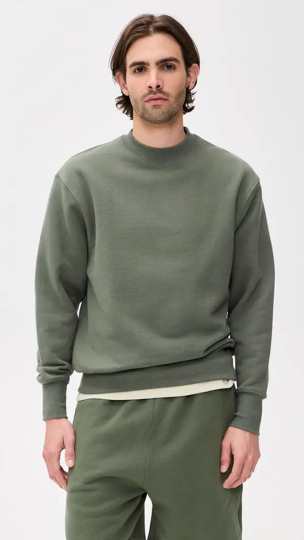 POWER GOODS Loopback Crewneck Sweatshirt