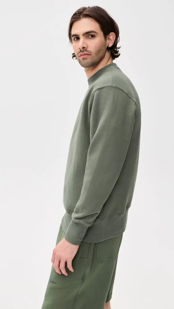 POWER GOODS Loopback Crewneck Sweatshirt