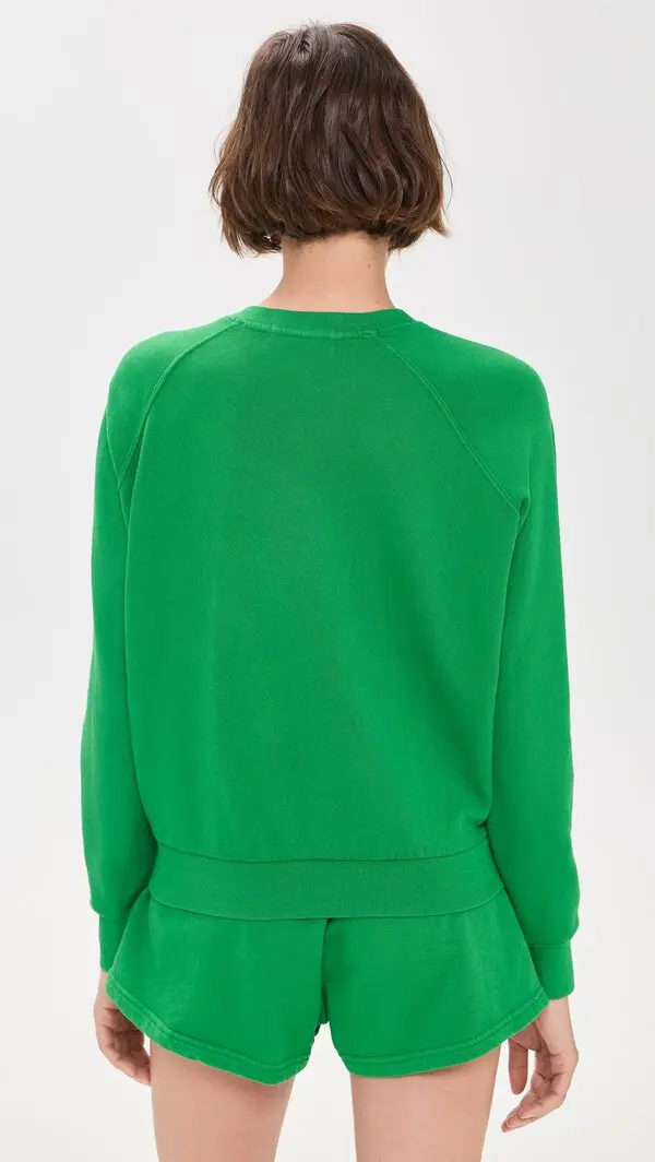 PERFECTWHITETEE French Terry Crewneck Sweatshirt - Grass