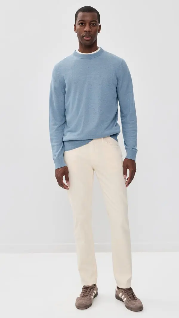 Warp + Weft Slim Twill Pants - Birch