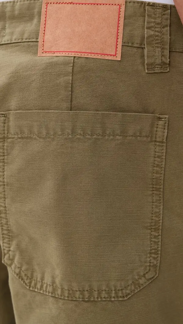 JEANERICA Genua Plie Straight Loose Leg Chino Trousers