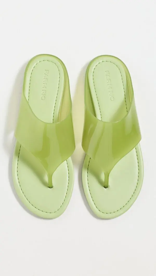 Farm Rio Jelly Flat Sandals
