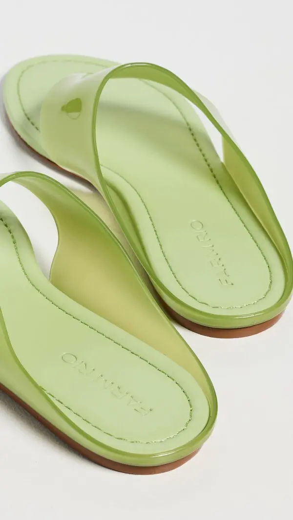 Farm Rio Jelly Flat Sandals