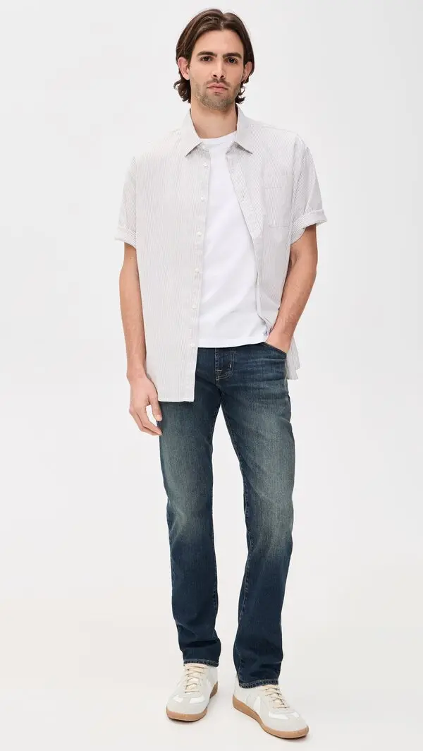 Ag Everett Slim Straight Denim Jeans - Manzanita