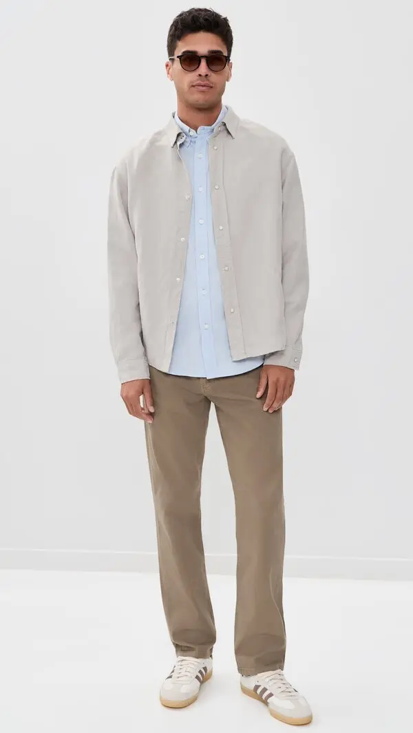 Warp + Weft Straight Twill Pants - Teak