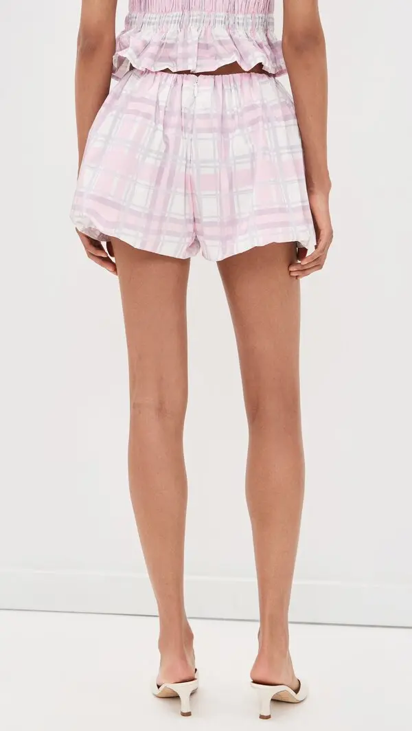 MADISON THE LABEL Alysse Bubble Hem Shorts