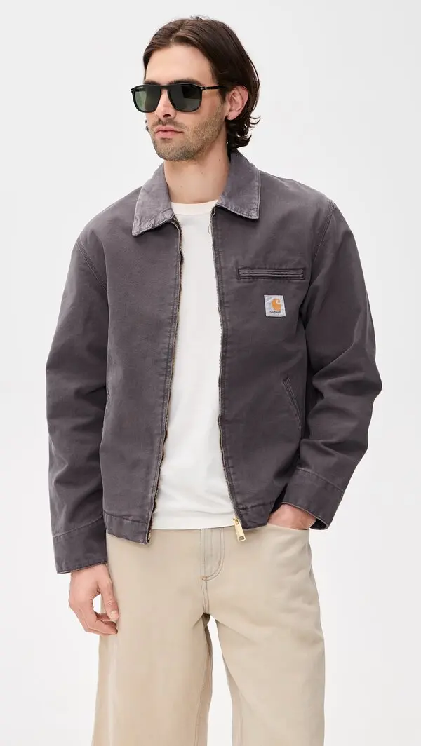Carhartt Work In Progress Detroit Jacket - Shale