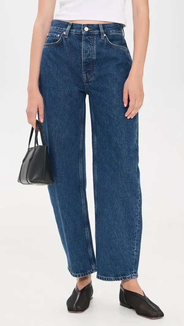 ANINE BING Fritz Jeans - Clean Indigo