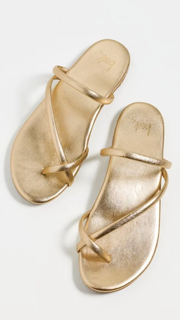 Beek Sunbird Sandals - Gold