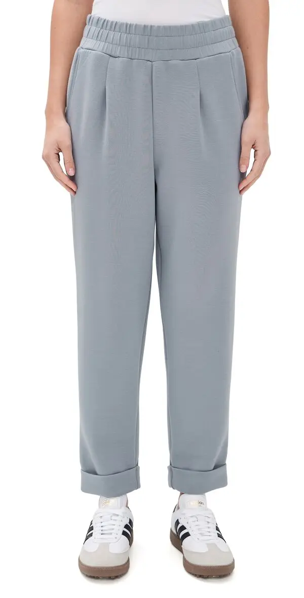Varley Rolled Cuff Pants - Wind Blue