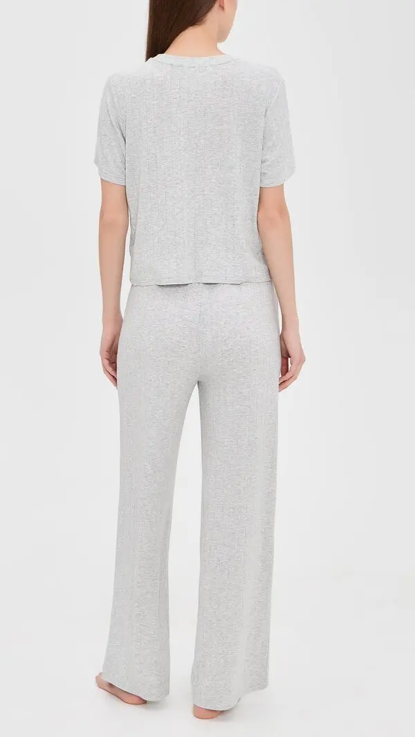Honeydew Intimates Luxe Modal Tee And Pants Set