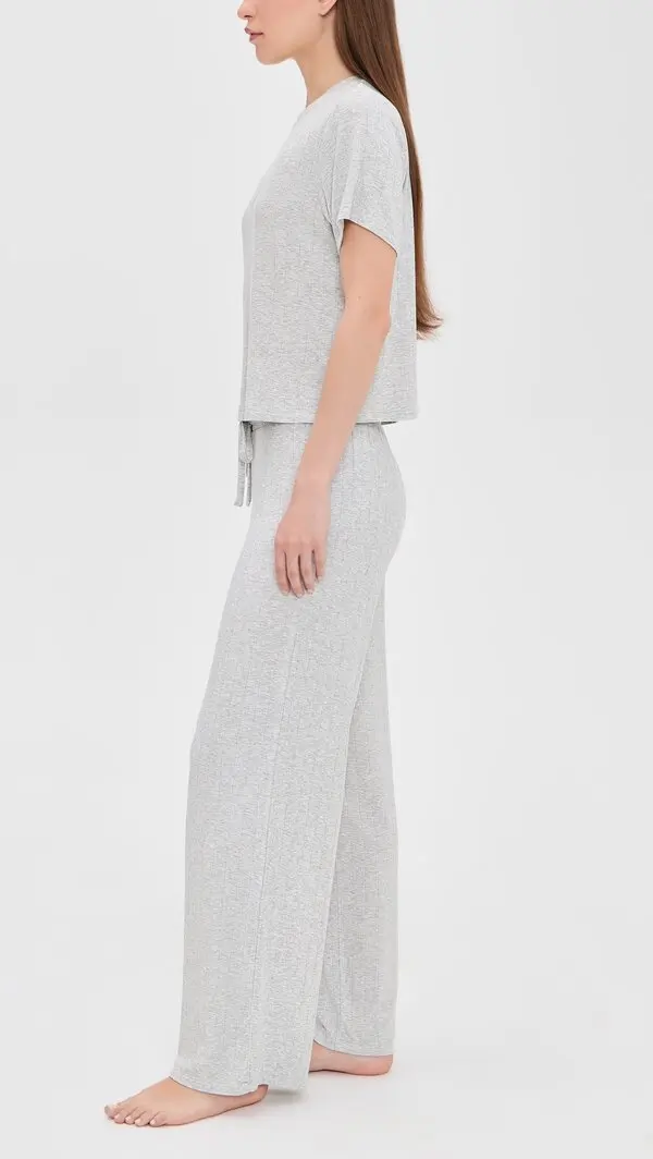 Honeydew Intimates Luxe Modal Tee And Pants Set