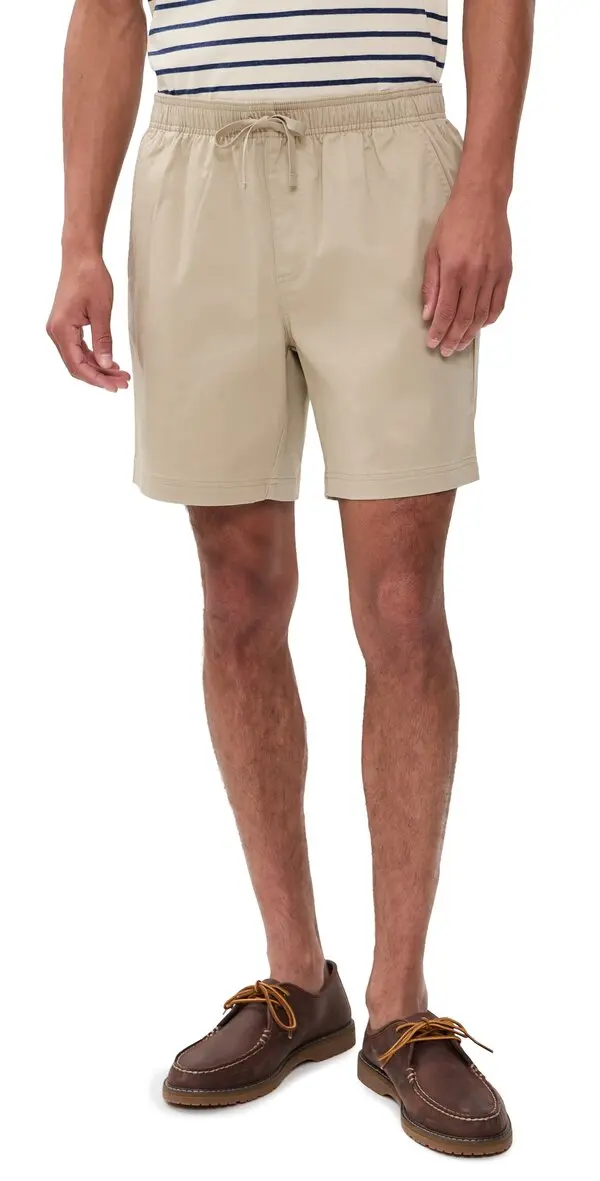 FAIR HARBOR Horizon Pull-on Shorts - Sand