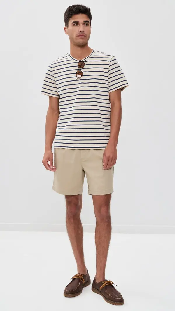 FAIR HARBOR Horizon Pull-on Shorts - Sand