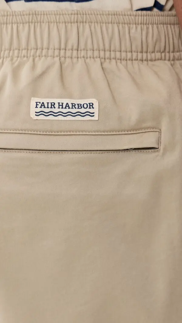 FAIR HARBOR Horizon Pull-on Shorts - Sand