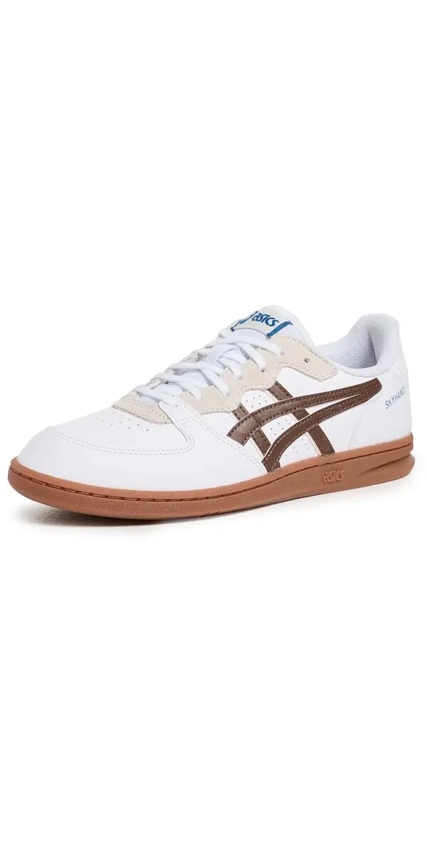 Asics Skyhand Og Sneakers M 6.5/ W - White/mahogany