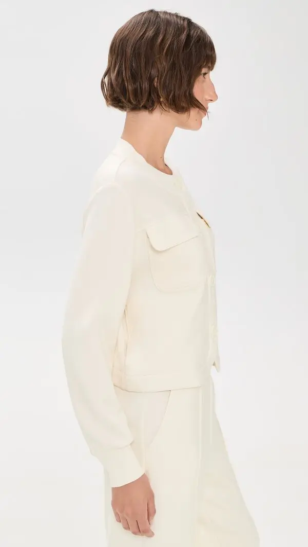 Varley Hartwell Button Through Sweat Jacket