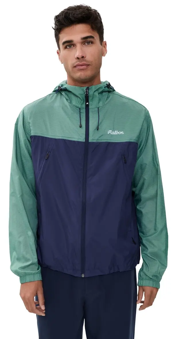 MALBON Caribe Jacket - Marine Green/midnight