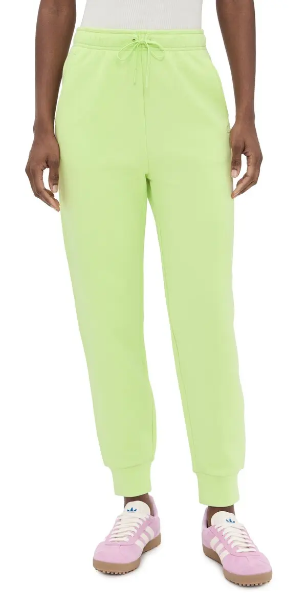 Lacoste Cotton Jersey Sweatpants - Lime Green