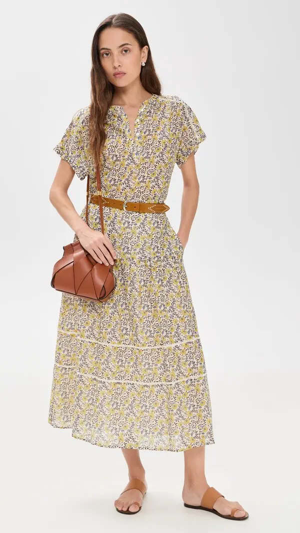 Xirena Agatha Floral Print Skirt
