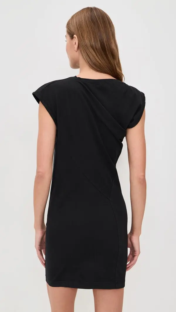 AGOLDE Beth Mini Dress - Black