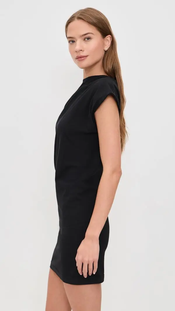 AGOLDE Beth Mini Dress - Black
