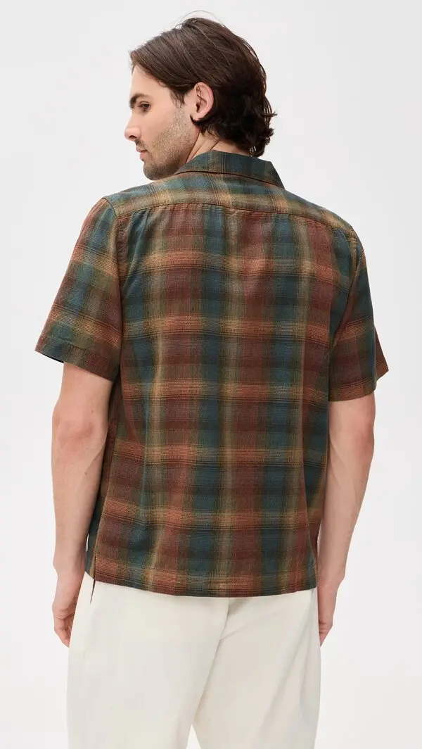 SERVICE WORKS Plaid Resort Shirt