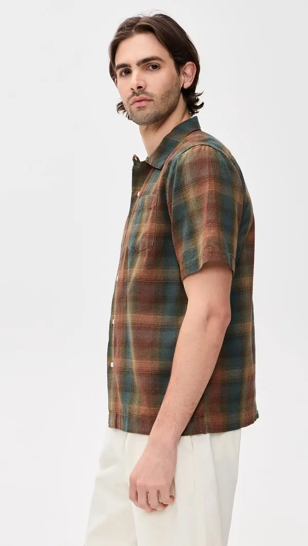 SERVICE WORKS Plaid Resort Shirt