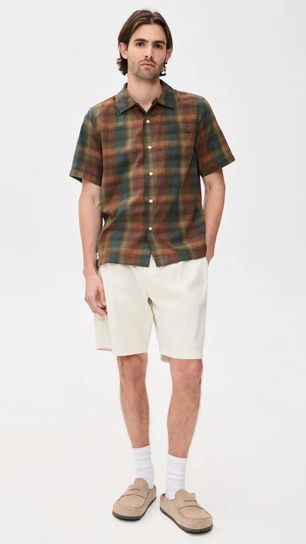 SERVICE WORKS Plaid Resort Shirt