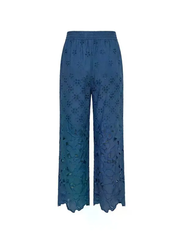 Ermanno Scervino Openwork Trousers - Blue