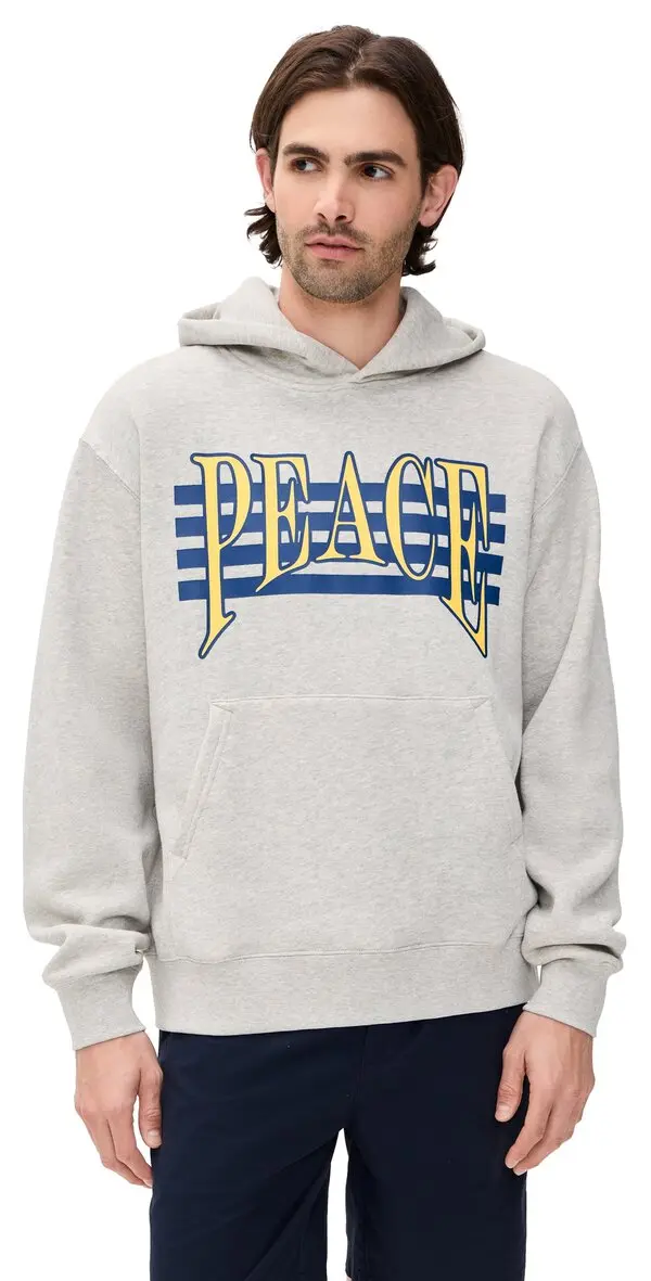MUSEUM OF PEACE & QUIET Seventies Hoodie - Ash