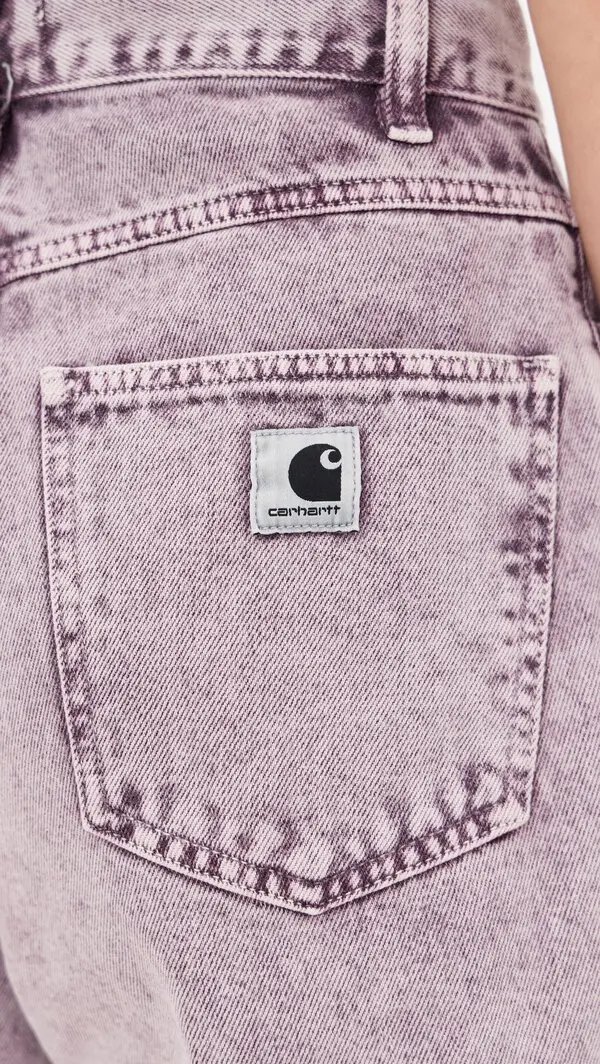 Carhartt Work In Progress Brandon Denim Shorts - Cozy Purple