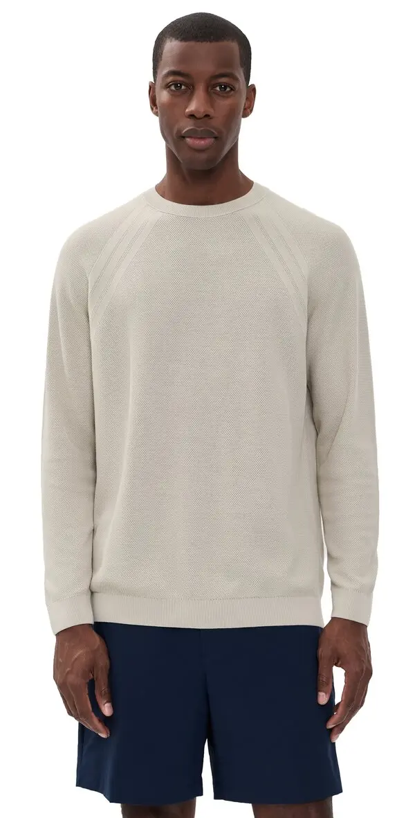Adidas Knit Crew Neck Sweater - Wonder Alumina