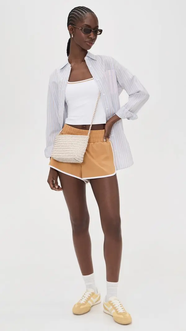 Varley Arlington Running Shorts - Apple Cinnamon