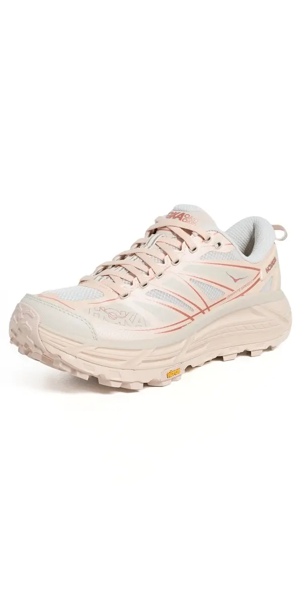 HOKA® Mafate Speed 2 Lace Up Sneakers - Beach Wood/stucco