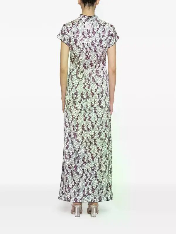 DES_PHEMMES Floral-print Maxi Dress