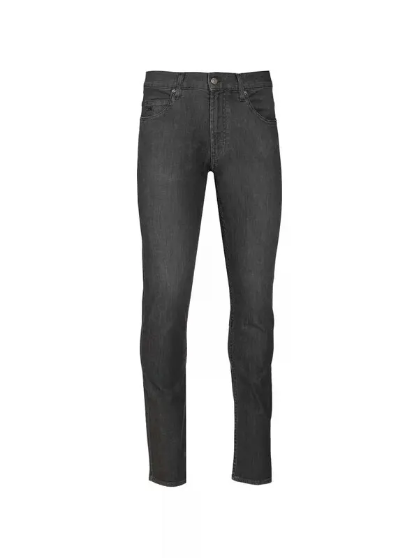 Emporio Armani Belt-loops Jeans - Grey