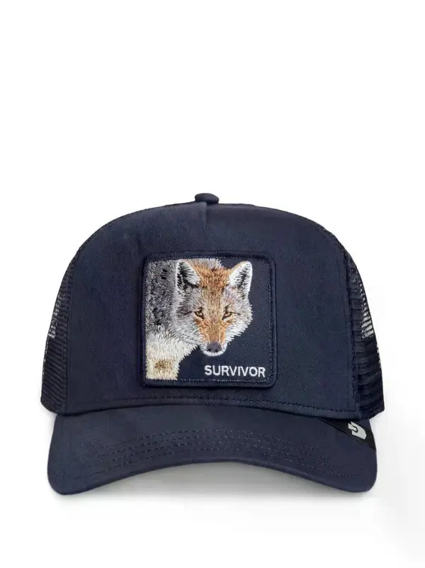 GOORIN BROS Mirage Survivor Square-patch Baseball Cap - Blue