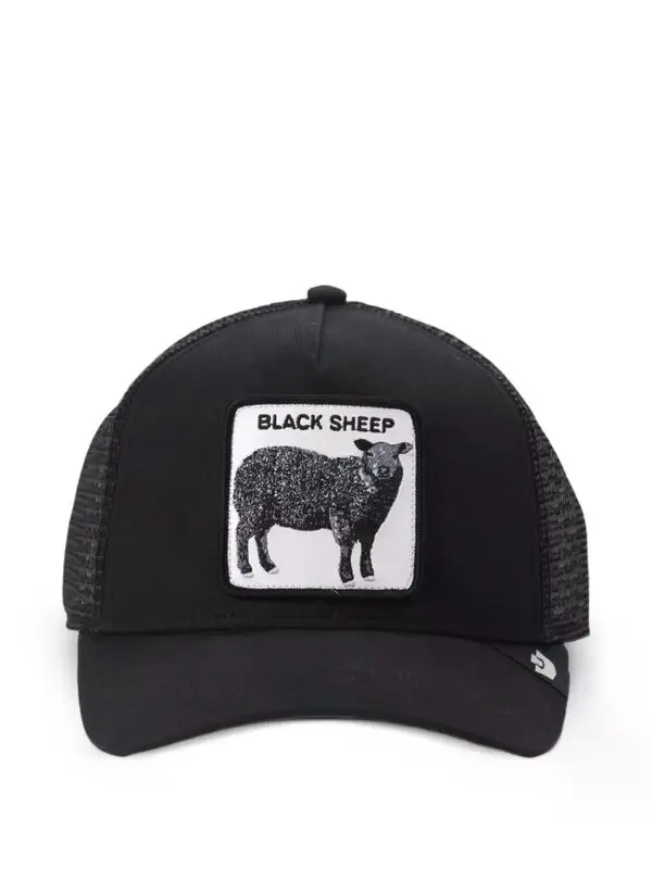 GOORIN BROS Square-patch Cap - Black