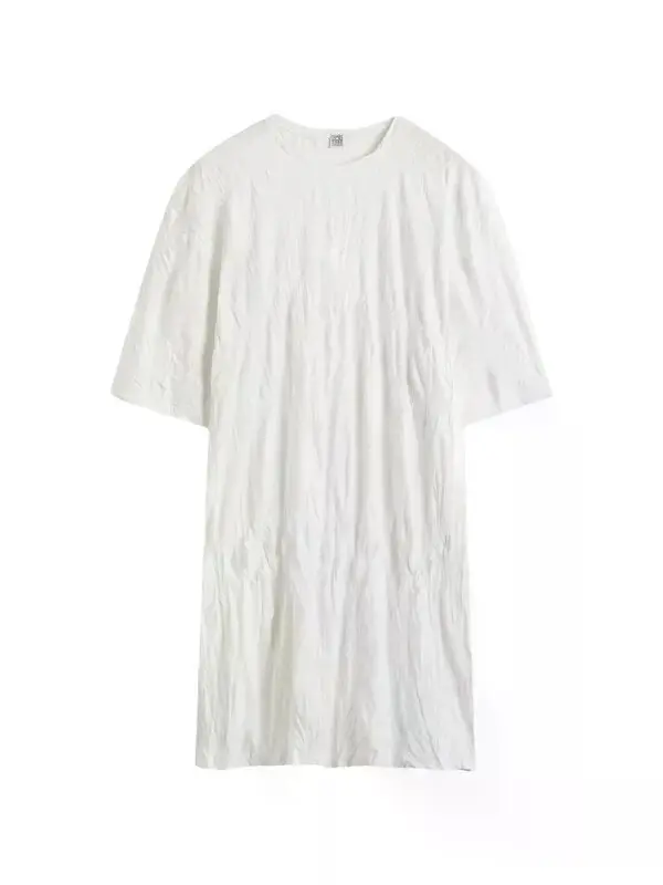 TOTEME Relaxed Short Sleeve Dress