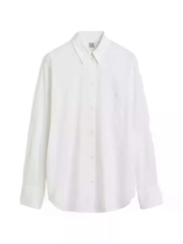 TOTEME Classic Buttoned Shirt - White