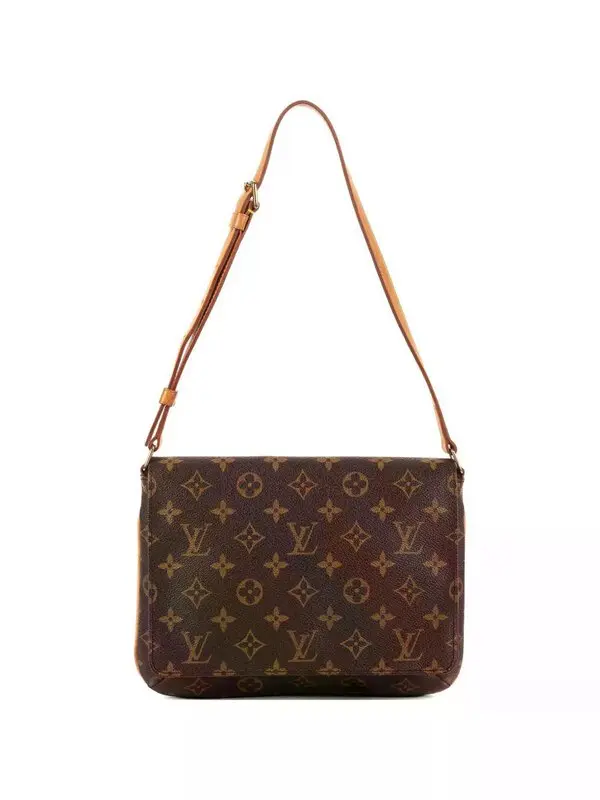 LOUIS VUITTON Musette Tango Shoulder Bag - Brown