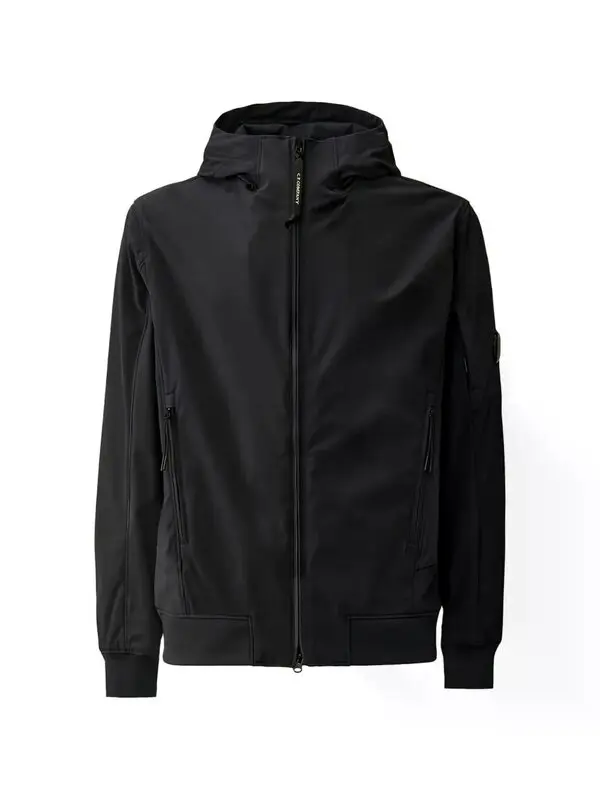 C.P. COMPANY Hooded Zip-up Jacket - Blue