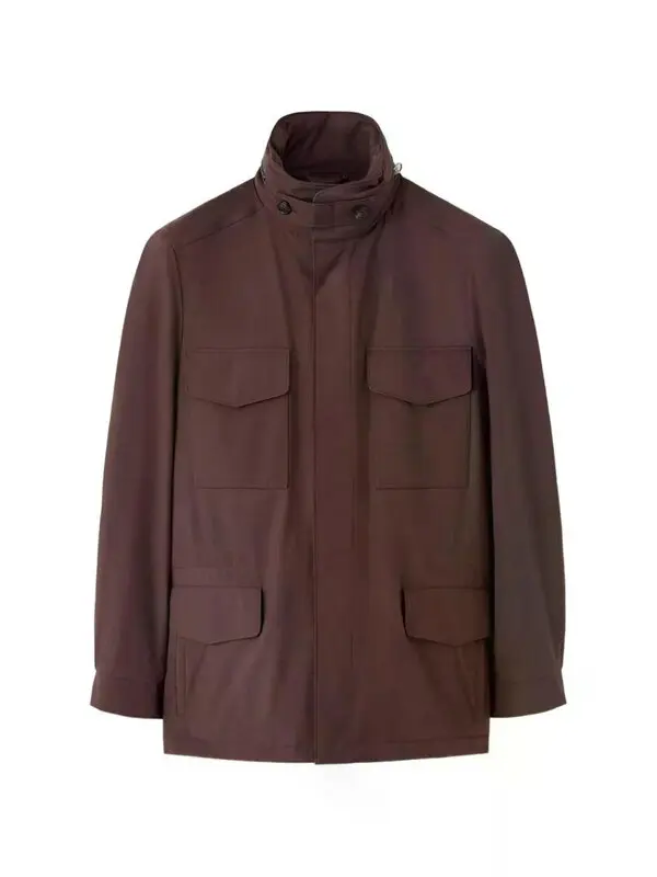 Loro Piana Buttoned Pocket Jacket - Brown