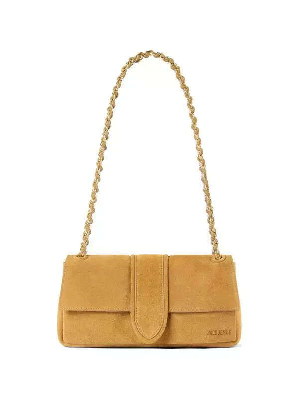Jacquemus Bambino Leather Shoulder Bag - Neutrals